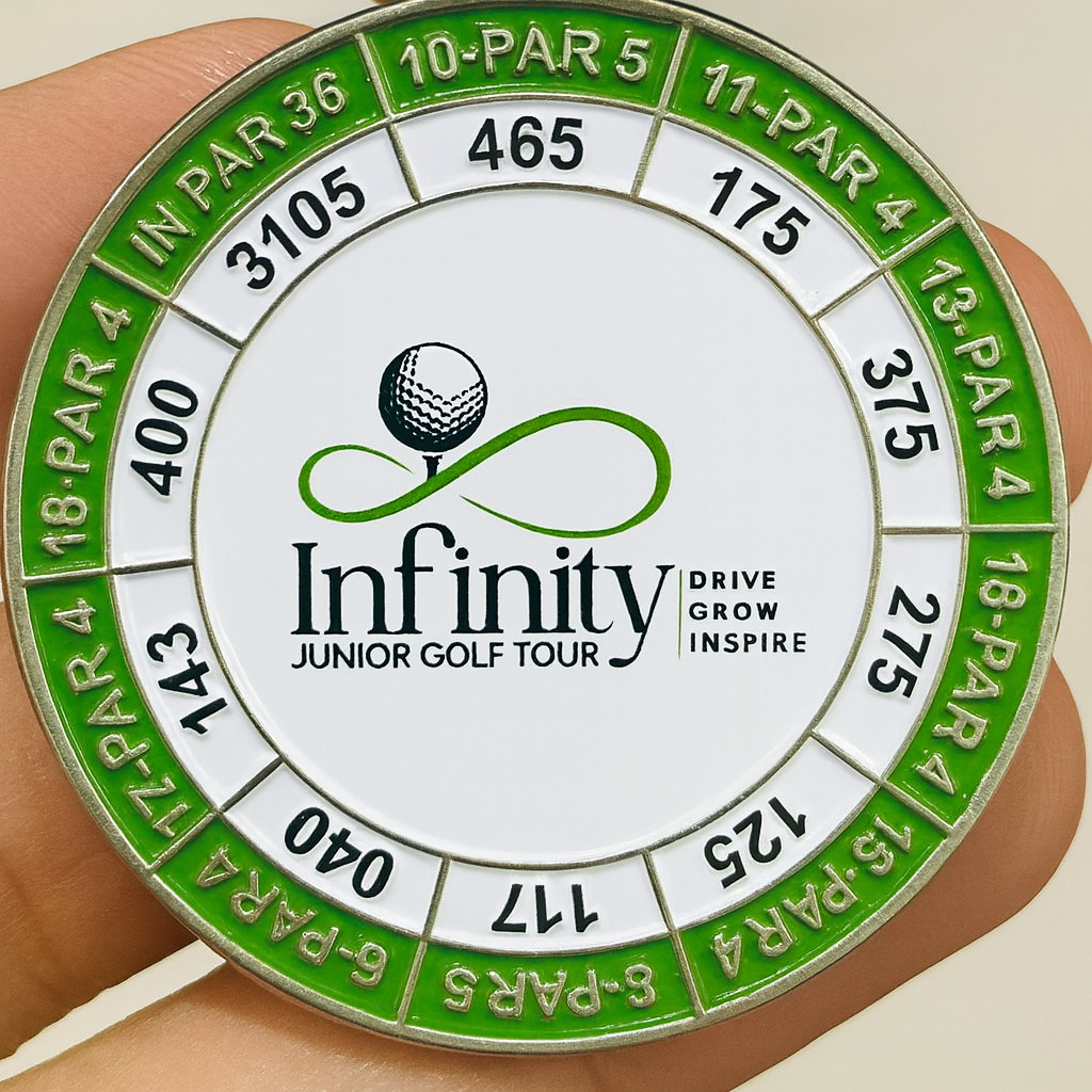 Infinity Yardage Ball Marker – Fairway Ventures